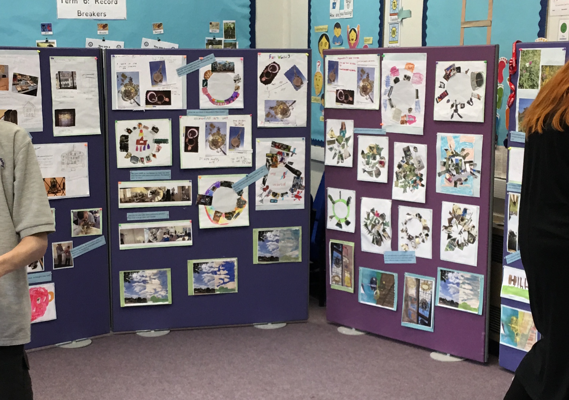 Kandinsky class Arts Award exhibition - Iffley Academy