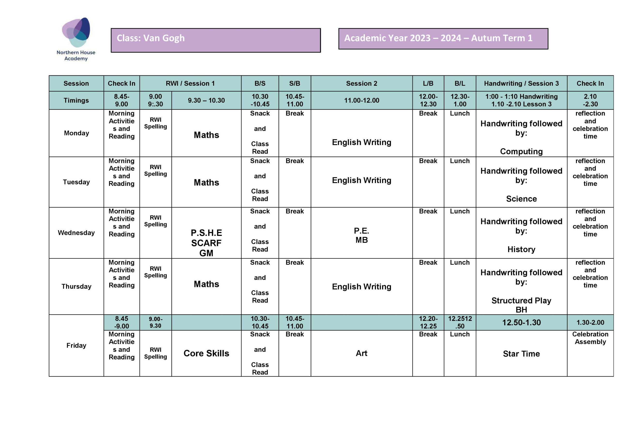91a0f265-van-gogh-timetable-autumn-1_1 - Northern House